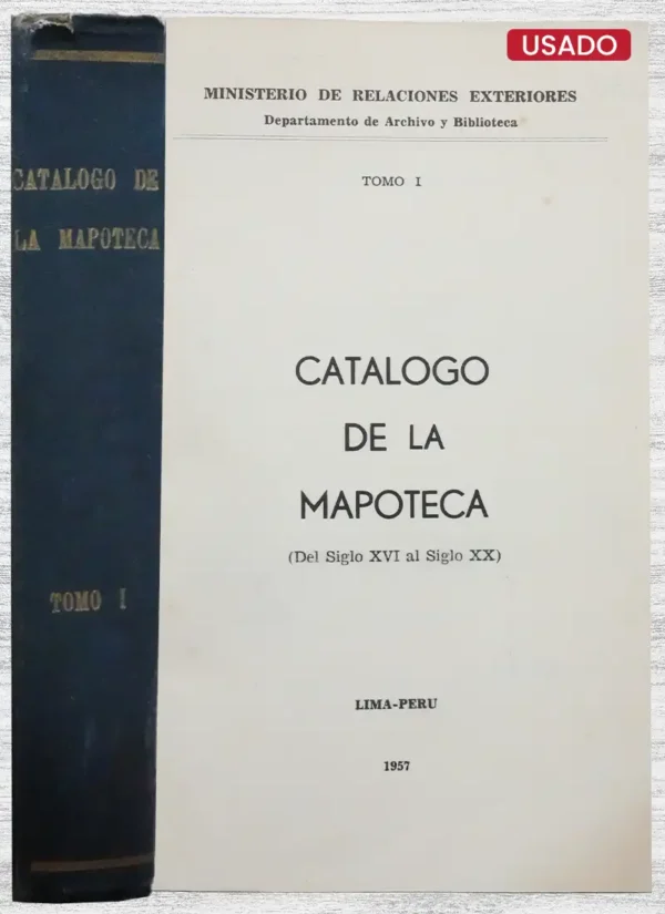 CATALOGO DE LA MAPOTECA - Librería de Lima